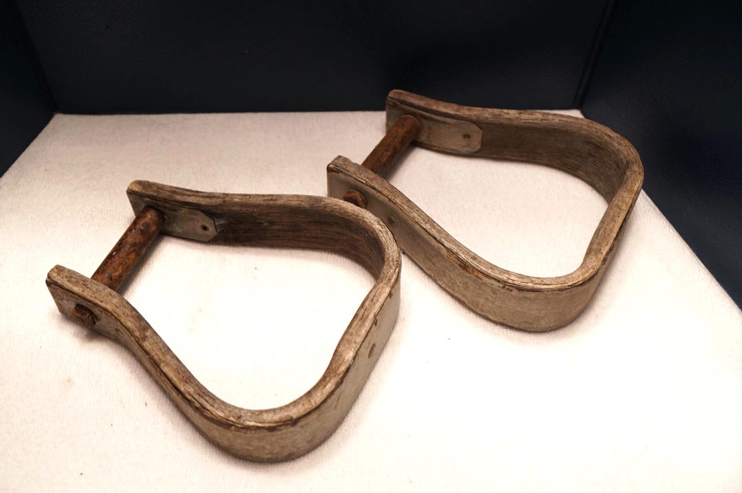 Vintage Wooden Stirrups - Etsy
