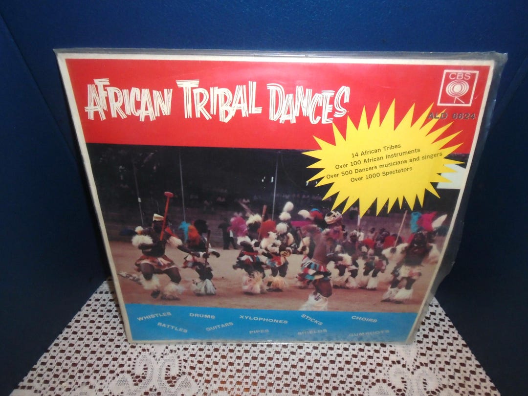 Vintage CBS Record African Tribal Dancers READ DESCRIPTION! - Etsy