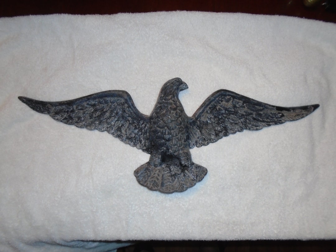 Vintage Metal Eagle, Wall Hanging Iron Eagle - Etsy