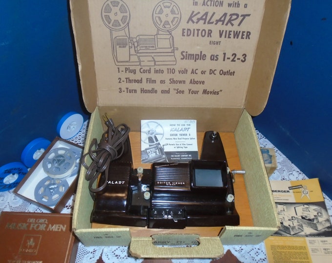 Goko, A-302 Super-8 8mm Film Viewer, Editor. - Etsy