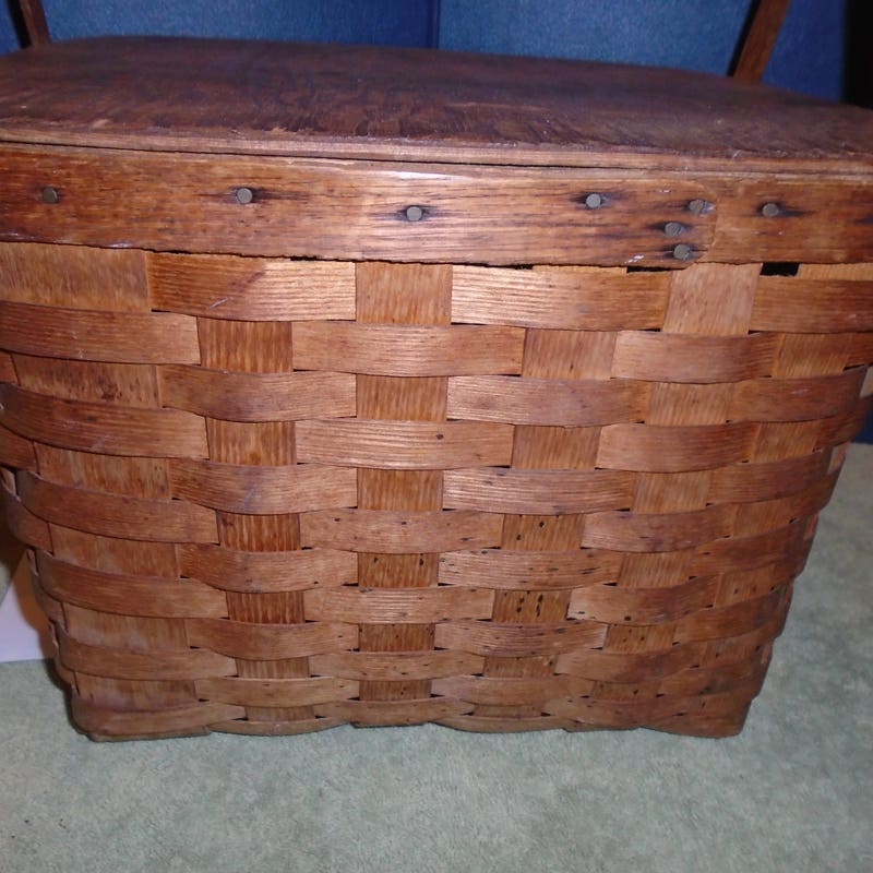 Antique Basket - Etsy