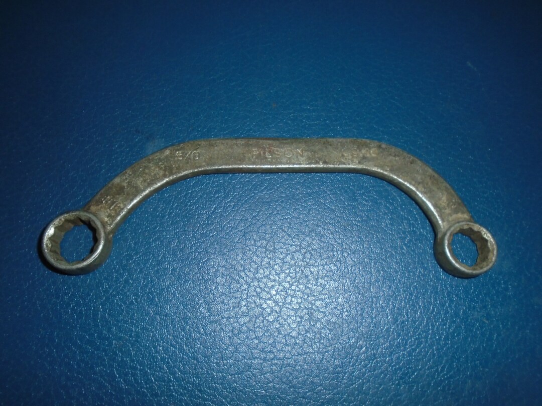 FILSON Curved Wrench, 5/8 - 9/16 Half Moon Wrench, Starter and Manifold ...