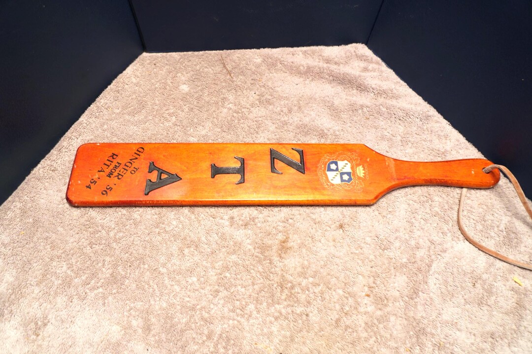 College Fraternity Paddle, Pledge Paddle, BDSM Paddle - Etsy