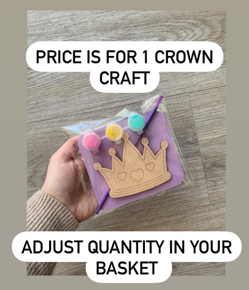 Paint Your Own Princess Crown / Princess Party Paint / Princess Party ...