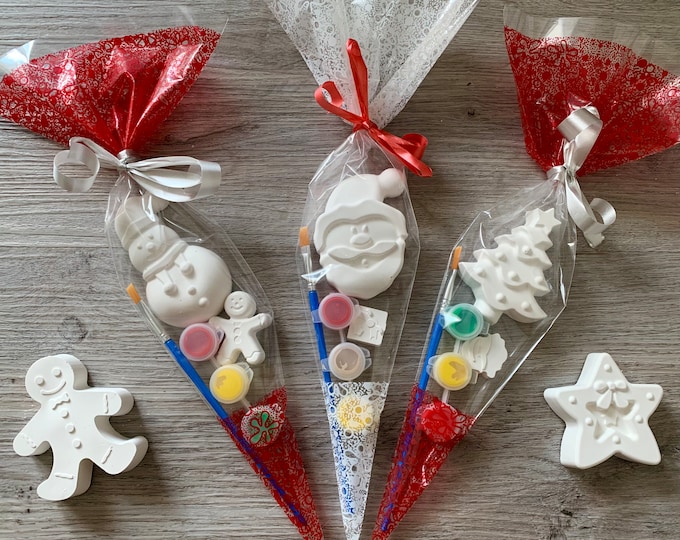Christmas Craft Kit / Paint Your Own Christmas Decor / Paint Your Own ...