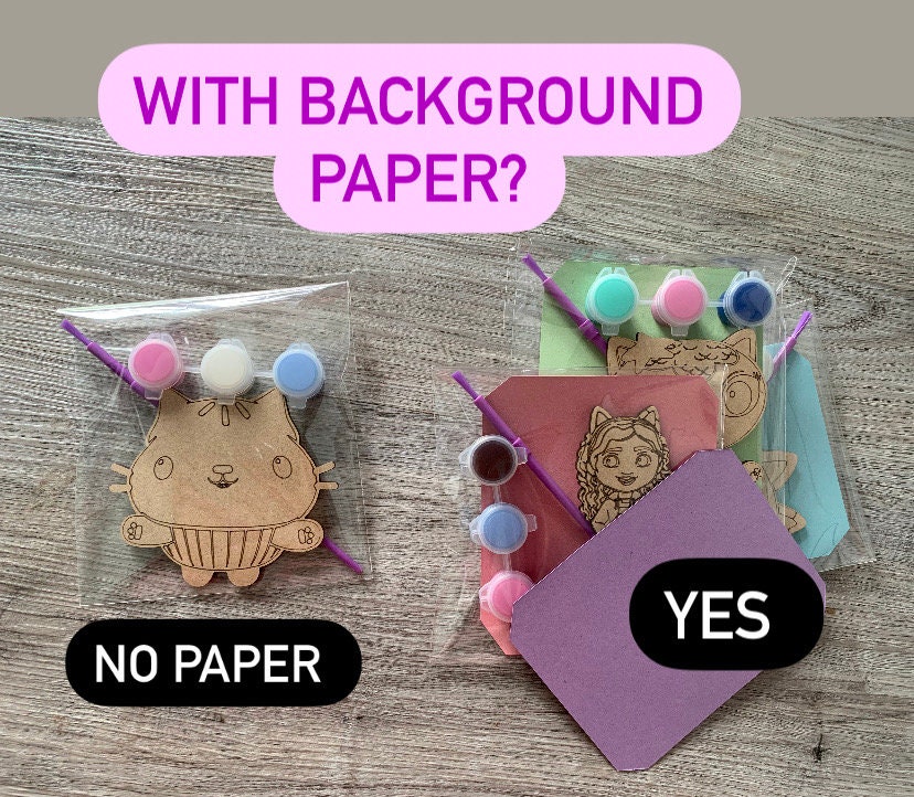 Paint Your Own Gaby / Doll House Character Craft Kit / Birthday Party ...