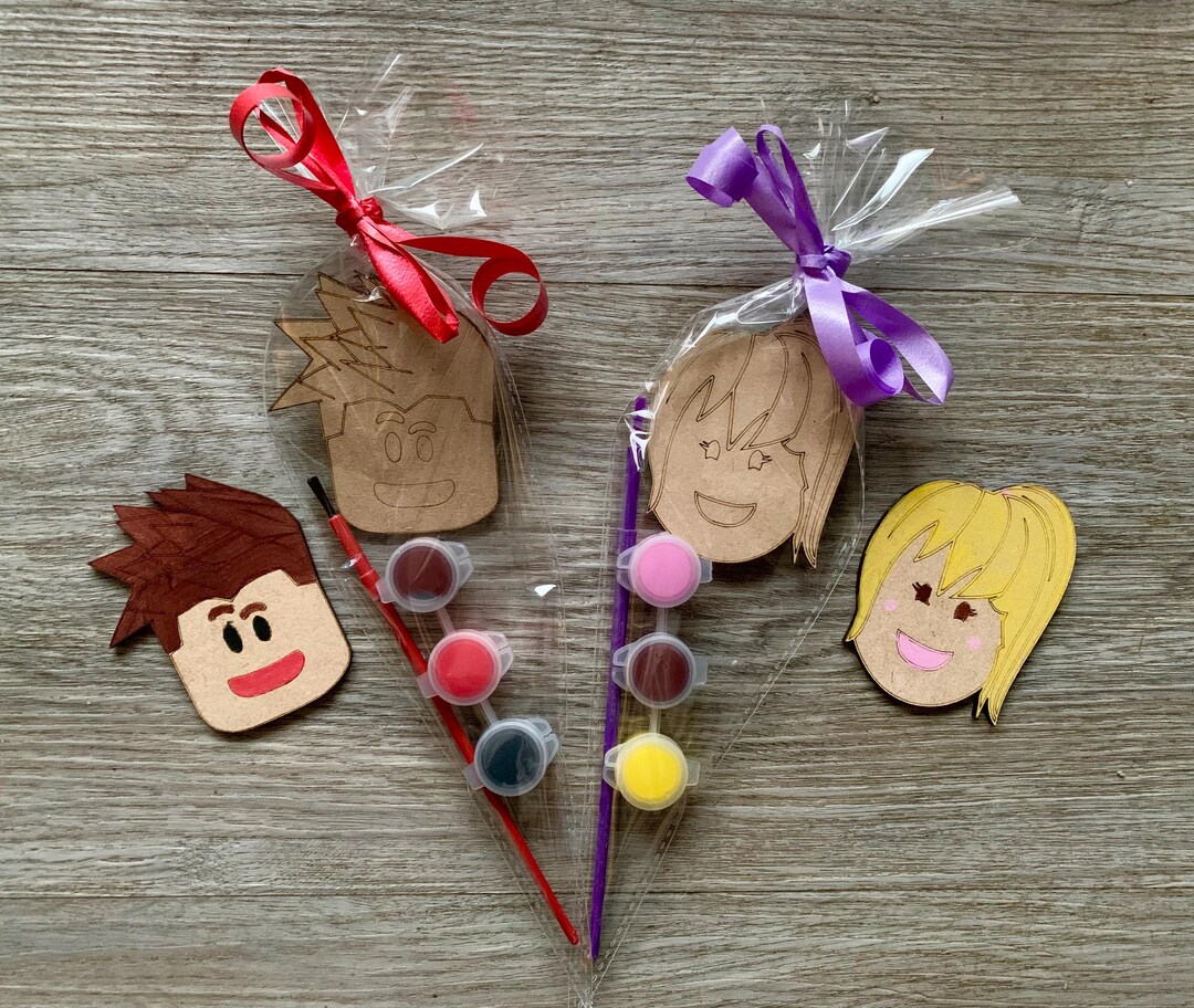 Gamer Party Favours / Blox Inspired Craft / Gamer Birthday Party ...