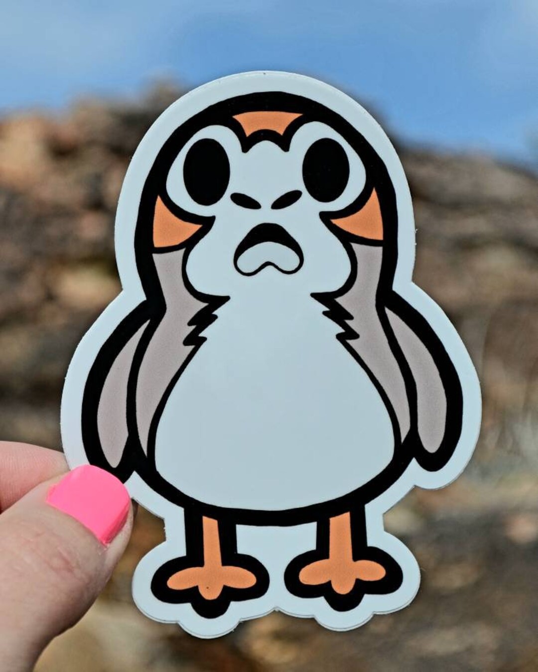 Porg Sticker - Etsy