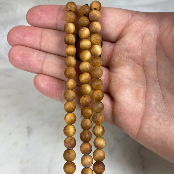 Cedar Beads - Etsy