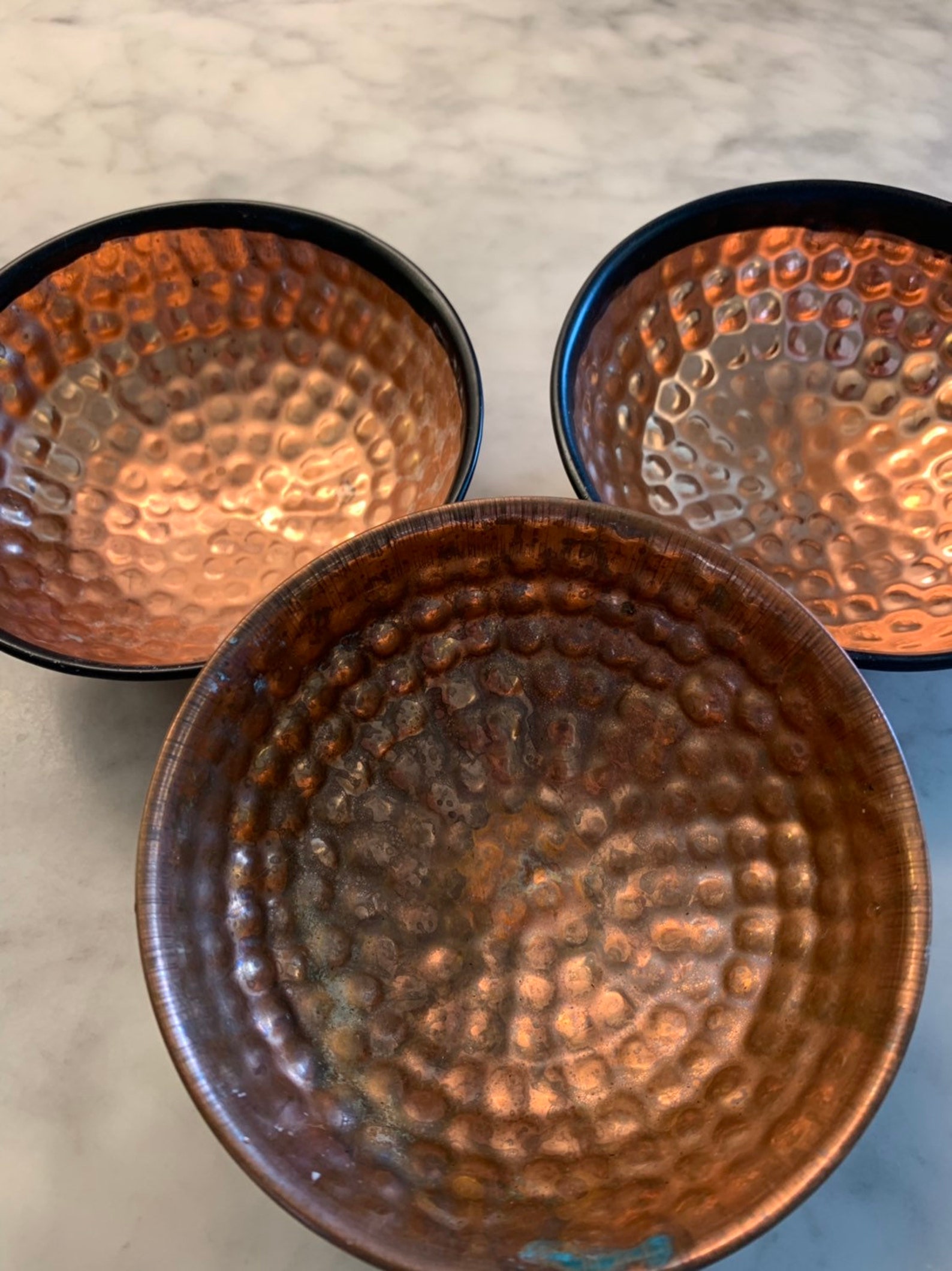 Hammered Copper Shave Dish | Etsy