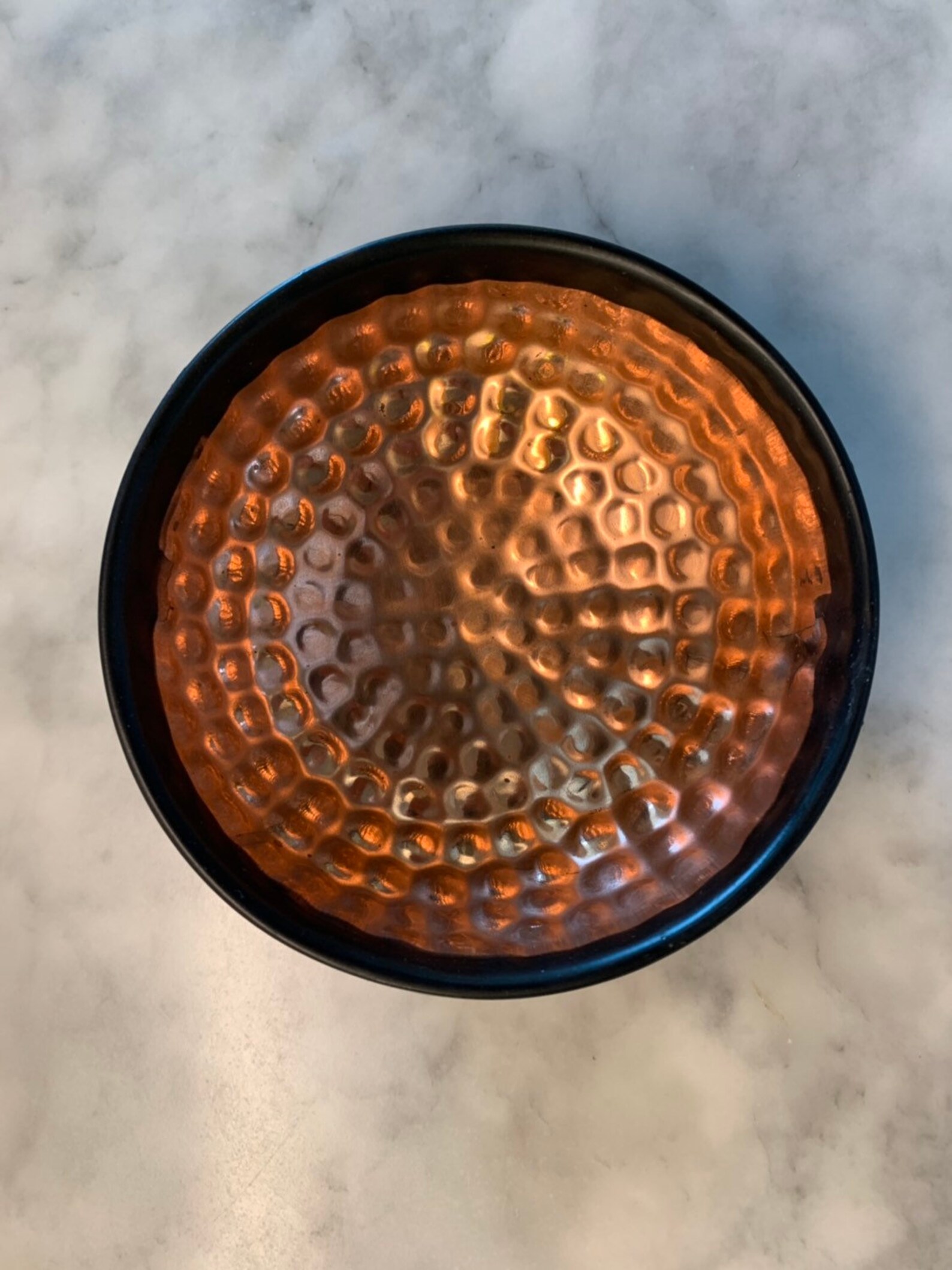 Hammered Copper Shave Dish | Etsy