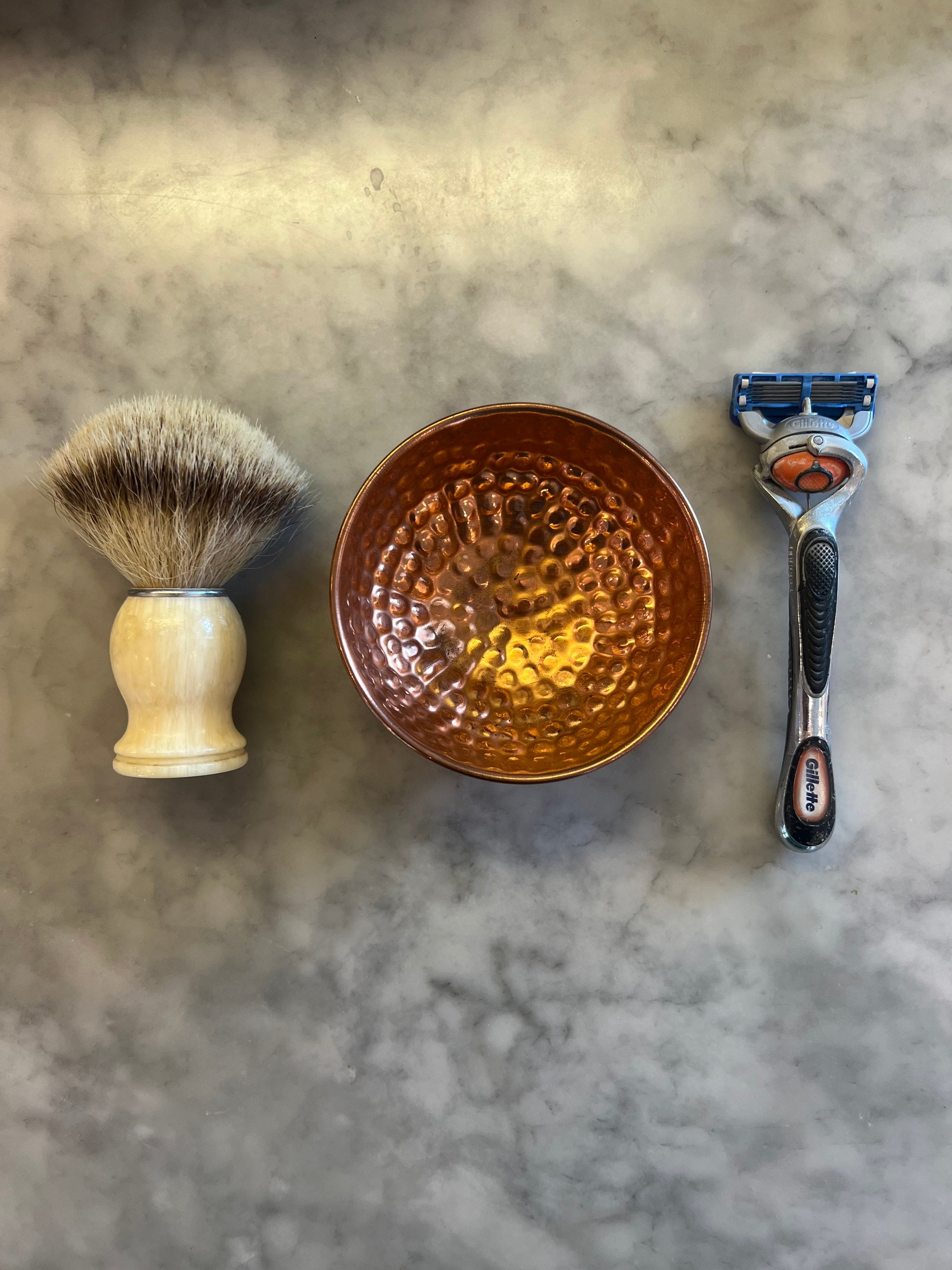 Hammered Copper Shave Dish - Etsy