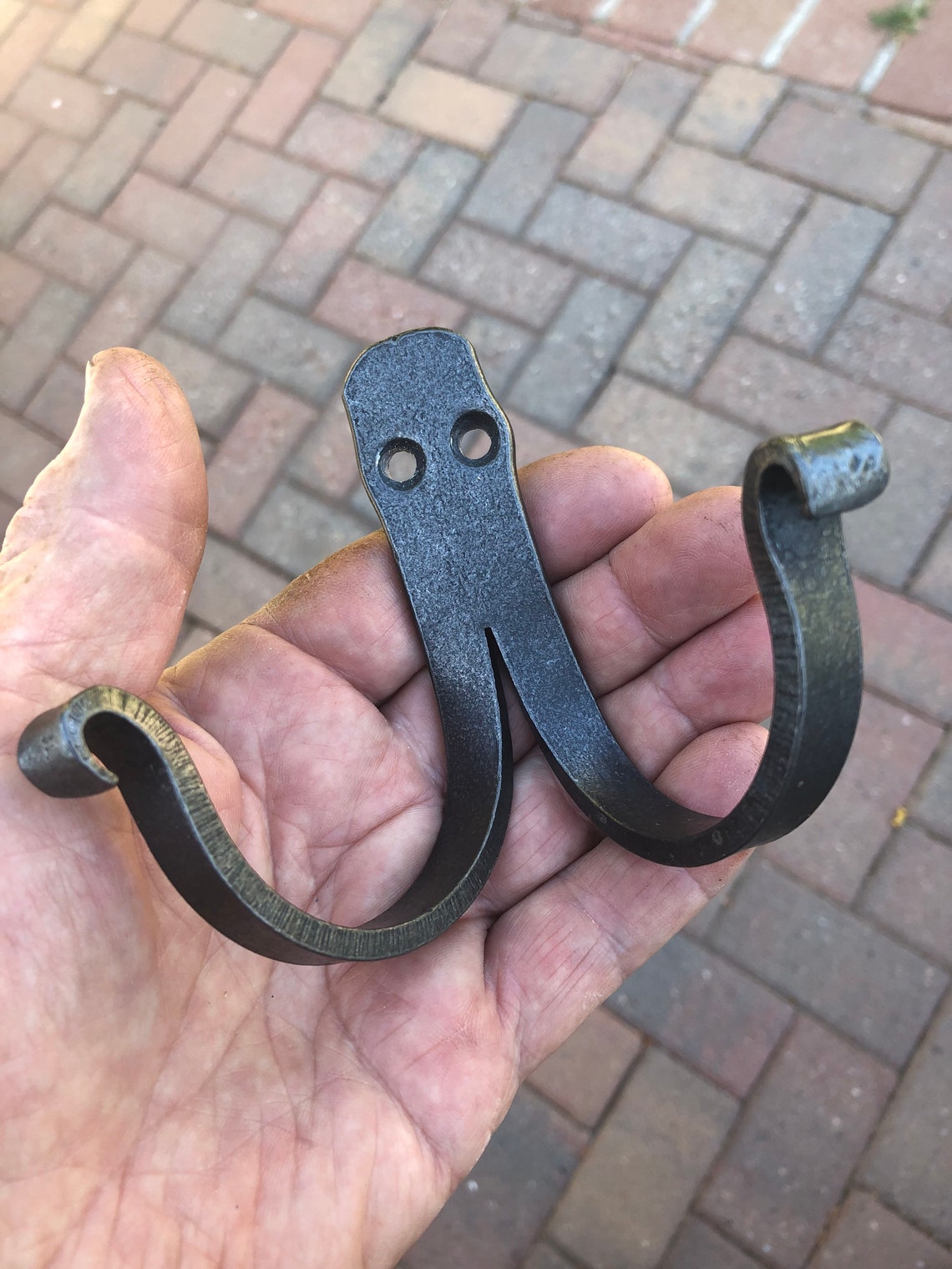 Double Hook, Large Size - Etsy