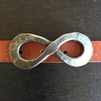 Vintage Infinity Symbol Buckle Gold Tone Belt Buckle Rope Pattern - Etsy