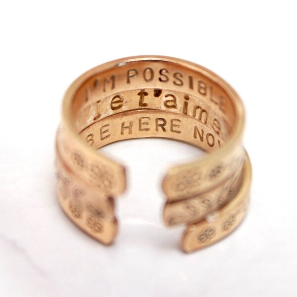 Poesy Ring - Etsy