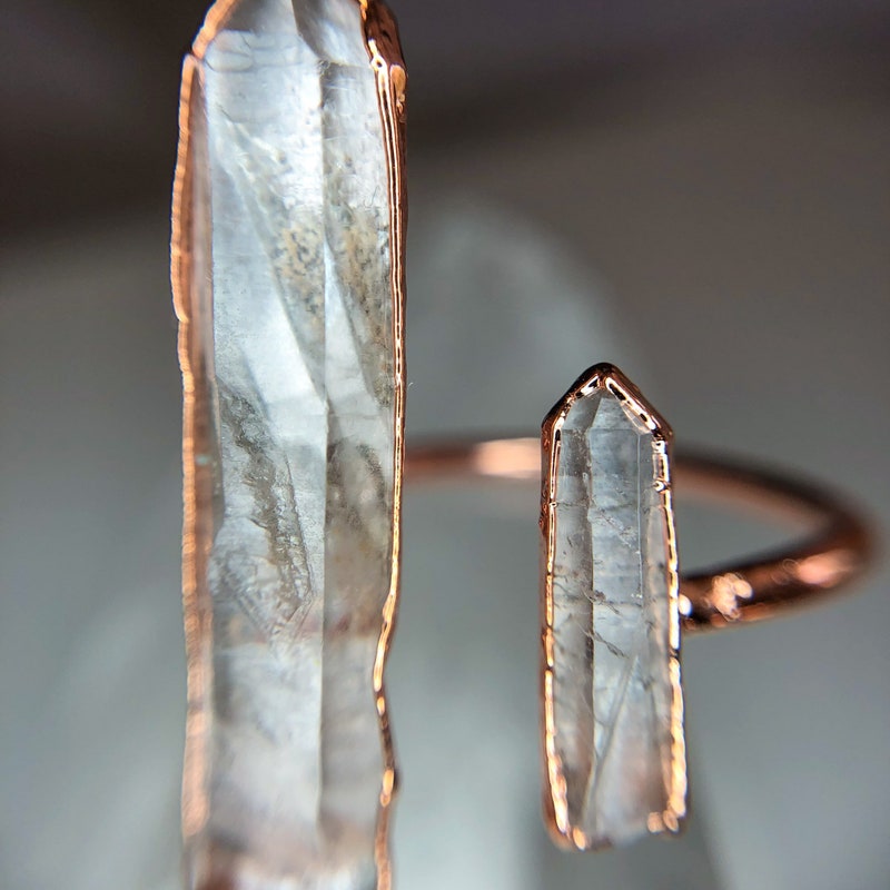 Raw Crystal Jewelry - Etsy