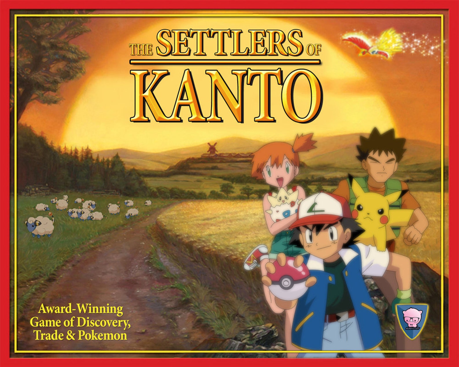 The Settlers of Kanto - Pokemon Themed Settlers Set of 154 Cards - Etsy