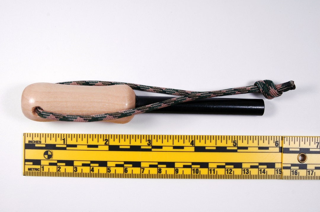 3/8" Fire Starter, Ferro Rod With Beautiful Popular Handle, Steel ...