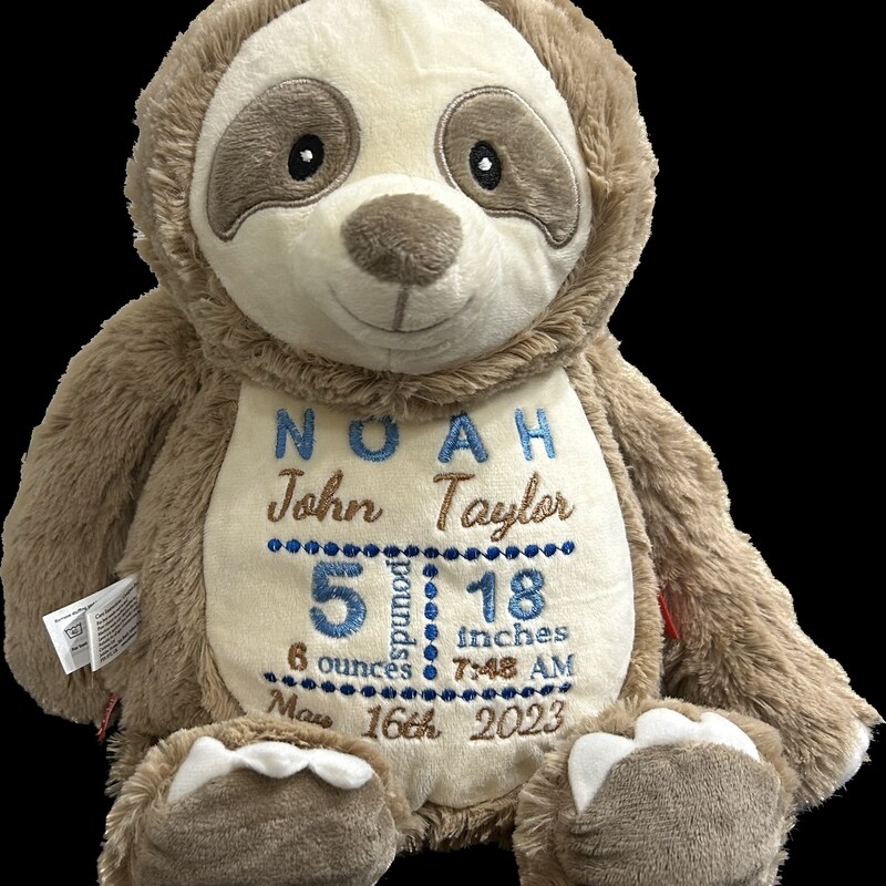 Sloth Stuffed Animal - Etsy