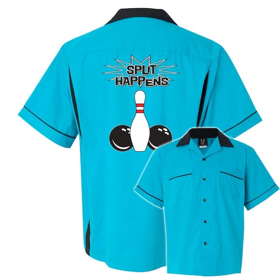 Split Happens Classic Retro Bowling Shirt- Classic 2.0 Split Happens Classic Retro Bowling Shirt- Classic 2.0