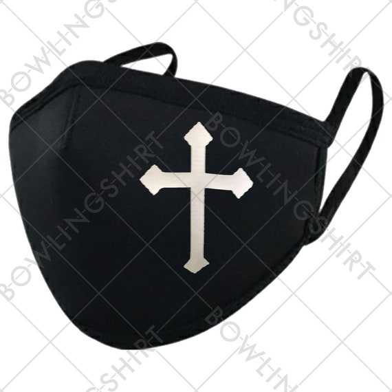 Wear Your Mask Cross Mask Perfect for Church Available in - Etsy