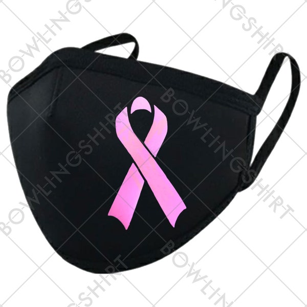 Breast Cancer Mask - Etsy