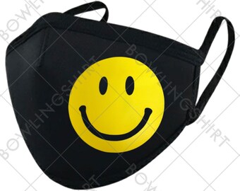 Smiley Face Mask - Etsy