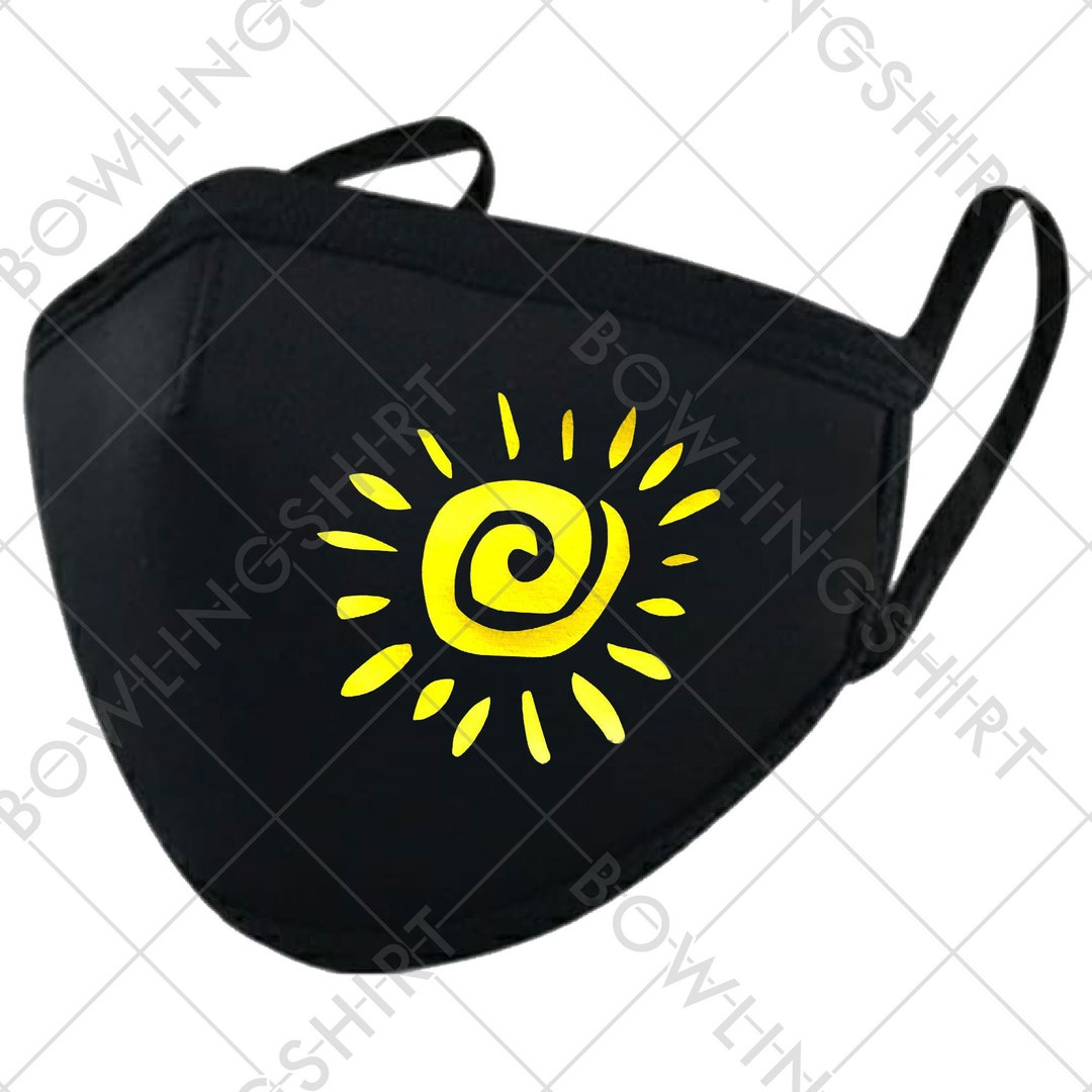 Sunshine Mask Black Cloth 95 - Etsy UK