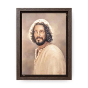 Jesus Christ Gallery Canvas Wrapped Prints, Many Sizes, Black and Brown ...
