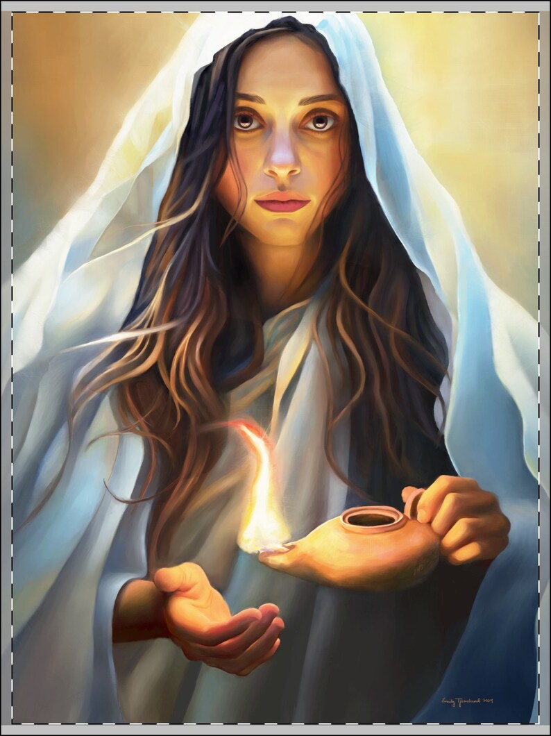 Mary Magdalene Framed Poster, Multi-color Poster - Etsy