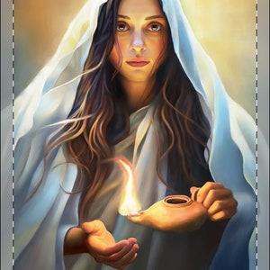 Mary Magdalene Framed Poster, Multi-color Poster - Etsy