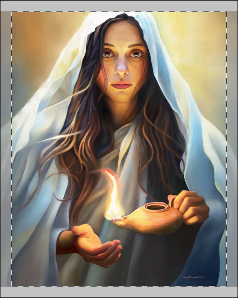 Mary Magdalene Framed Poster, Multi-color Poster - Etsy