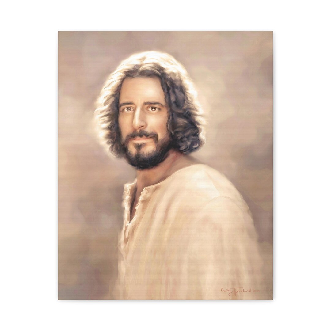Jesus Christ Portrait, Fine Art Canvas Print, 16x20 the Chosen Artwork ...