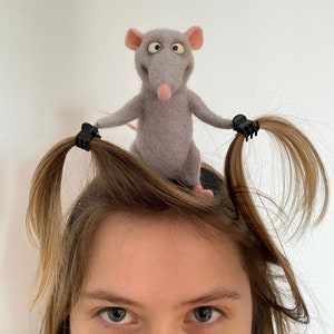 Headband, Rat, Gray Rat, Headband, Hair Accessories, Bang Holder ...