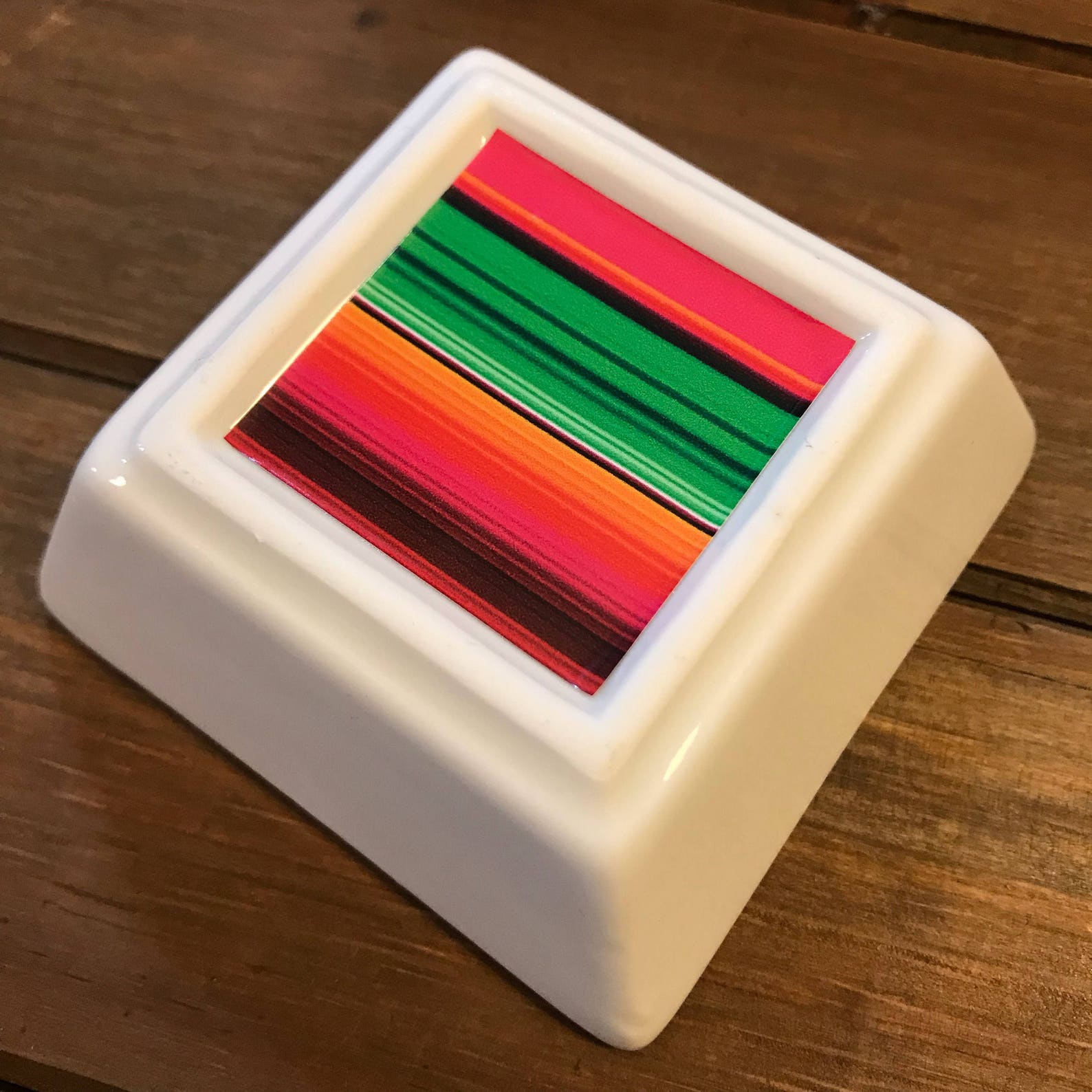 Personalized Neon Serape Ring Dish-trinket Tray-jewelry Dish | Etsy