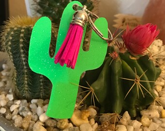 Neon Green Key Chain - Etsy