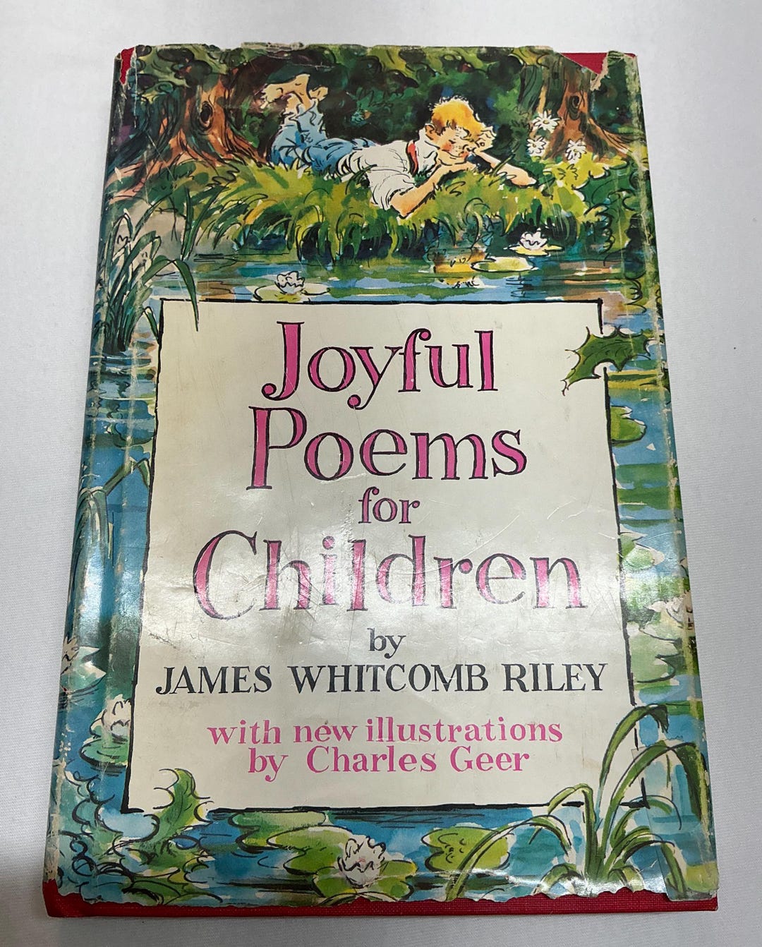Joyful Poems for Children Book by James Whitcomb Riley Copyright 1946 ...