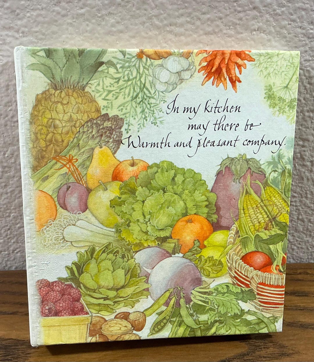 Vintage Hallmark Recipe Book, New Old Stock Produce Motif - Etsy