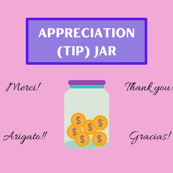 Donation Jar - Etsy