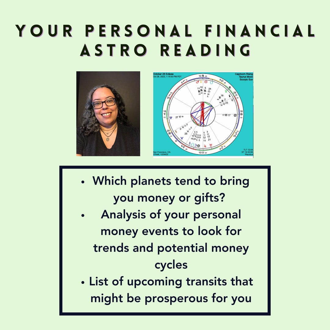 In-depth Financial Analysis Astrology Reading - Your Personal Money ...