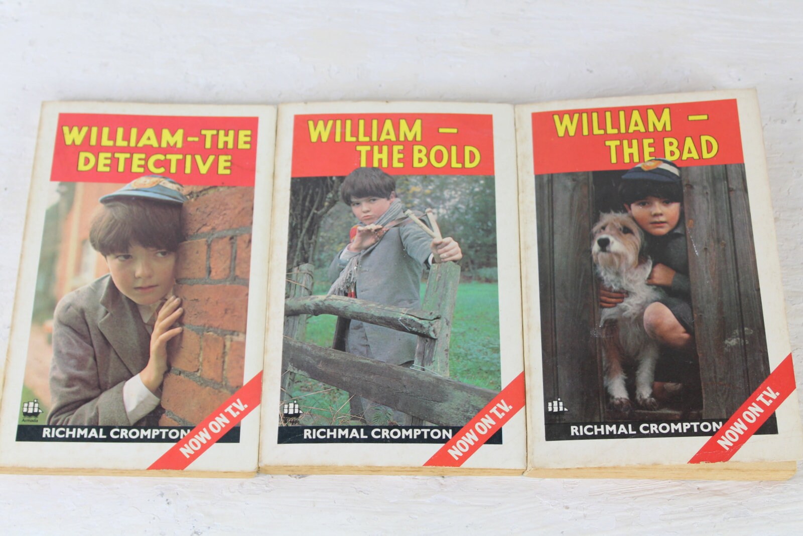 3 Just William Books, Vintage Children's Books, Paperback Books ...