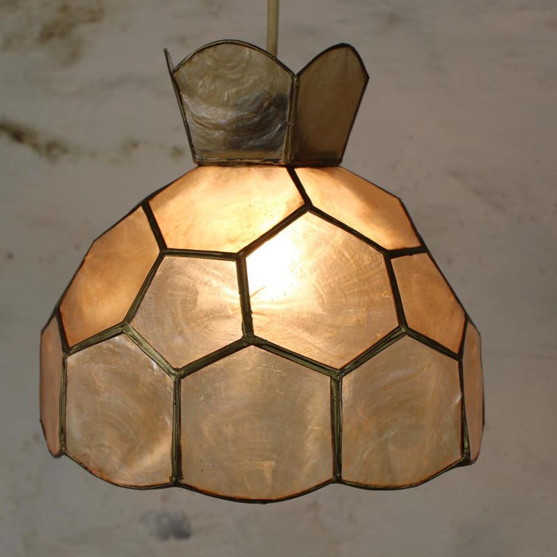 Shell Pendant Lights - Etsy