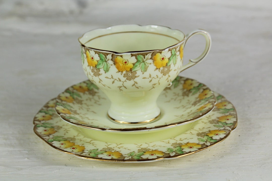 Paragon China, Teacup, Saucer and Side Plate, Fine China, by Royal ...