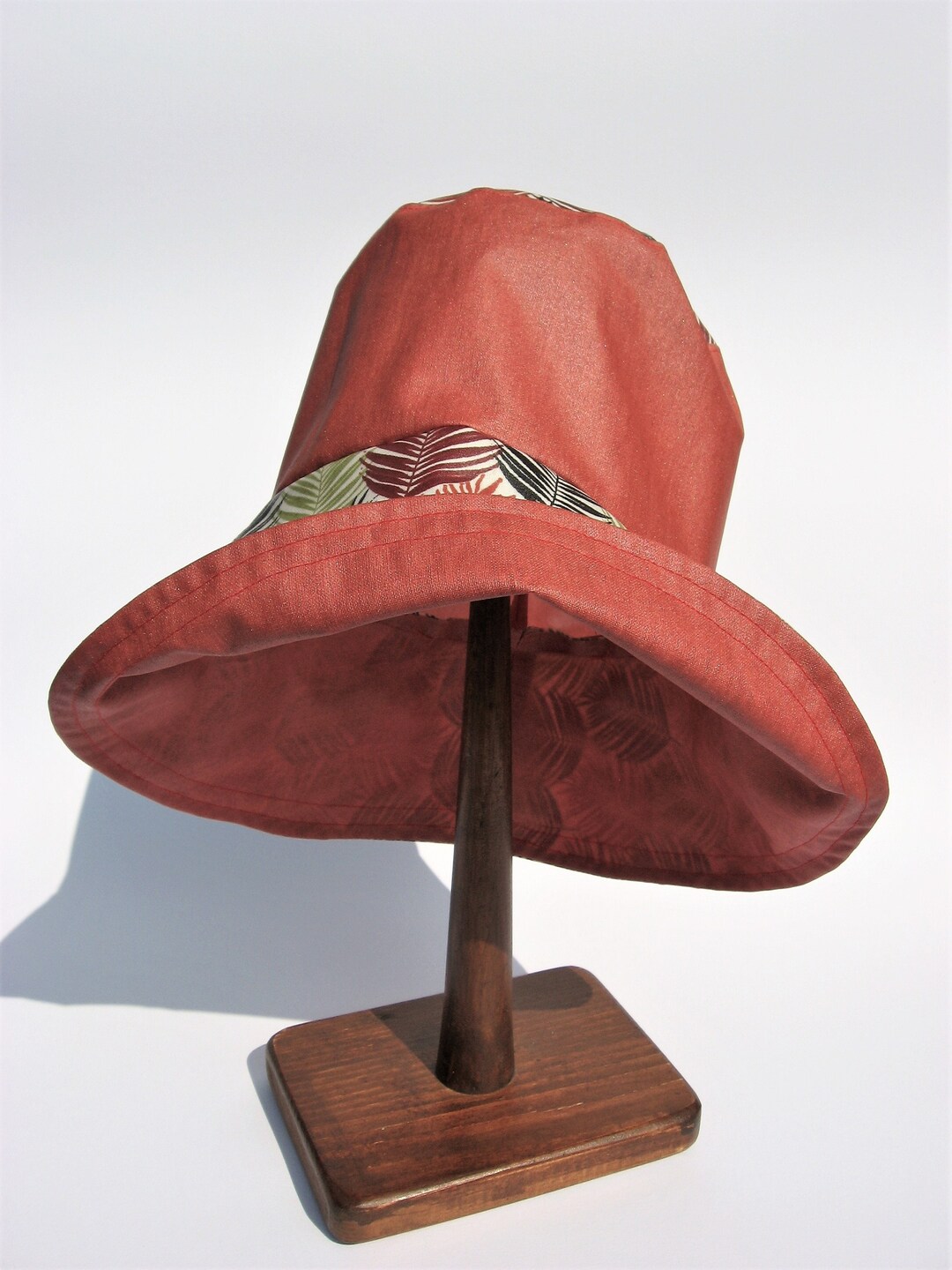 Women All Weather Hat, Fabric Hat Waterresistant, Italian Designer Rain ...