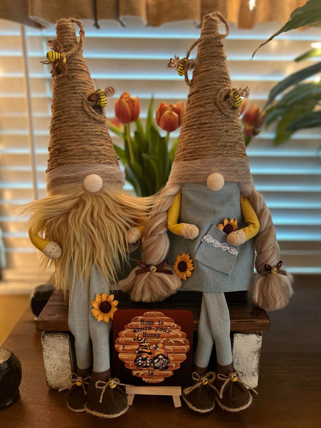 Gnome, Bee, Hive, Bee Hive Gnome, Girl Gnome, Farmhouse, Summer Gnome, Fall Gnome, Spring Gnome ...