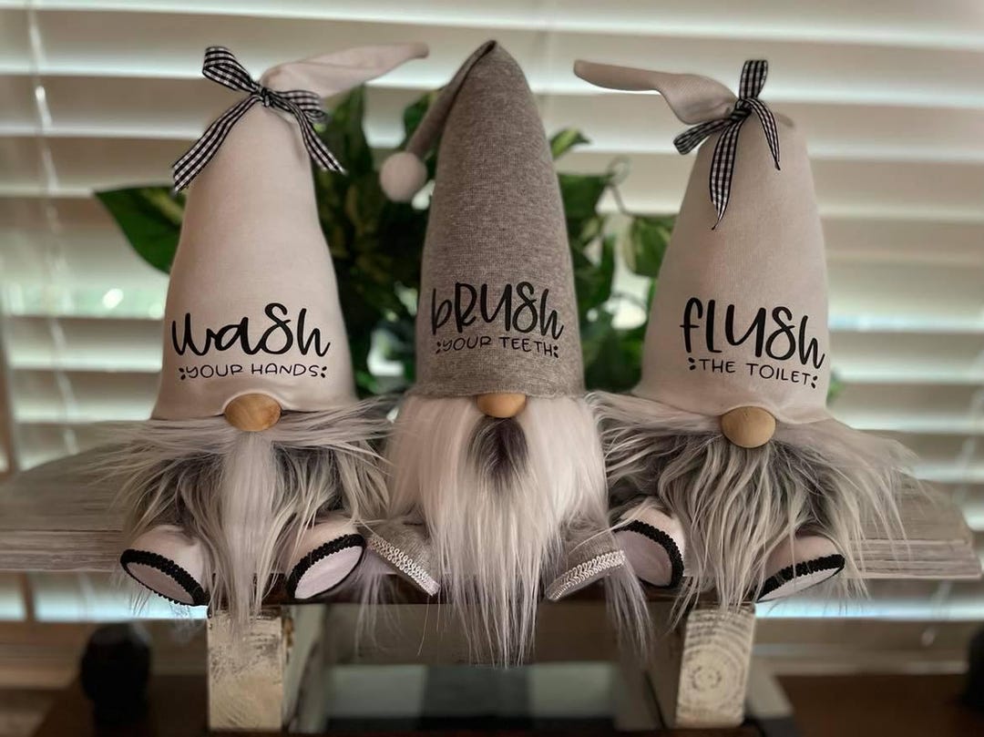 Bathroom Gnomes, Toilet Paper, Wash Your Hands, Struggle is Real ...