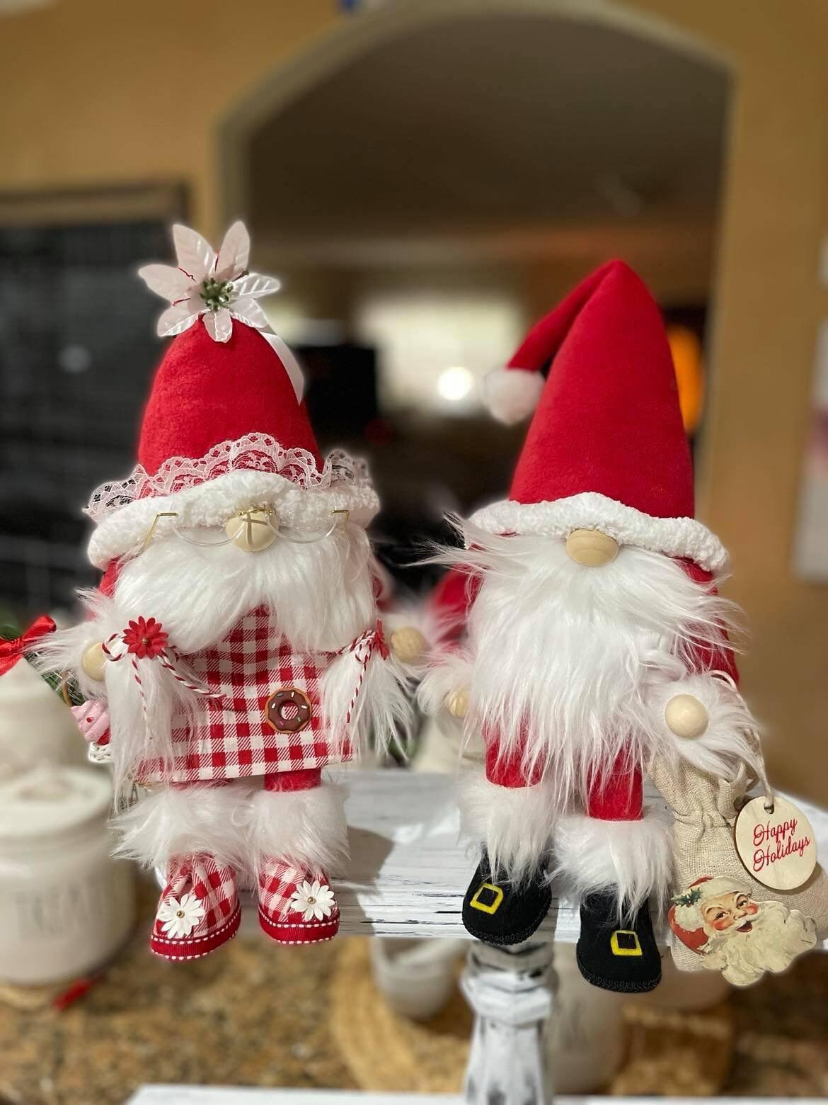 Santa Claus, Mrs. Claus, Christmas Gnome, Holiday, Gift - Etsy