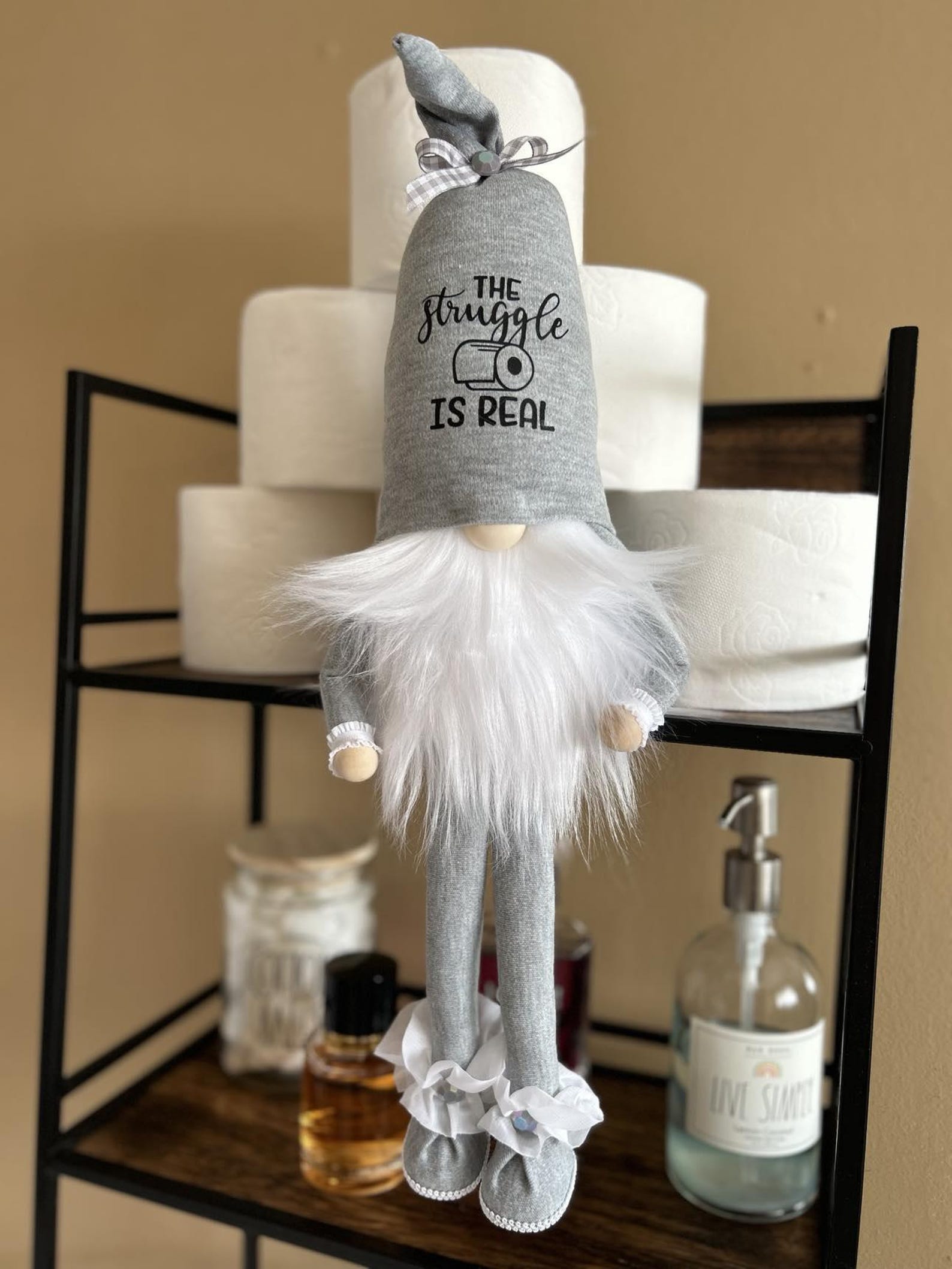 Bathroom Gnomes, Toilet Paper, Wash Your Hands, Struggle is Real ...