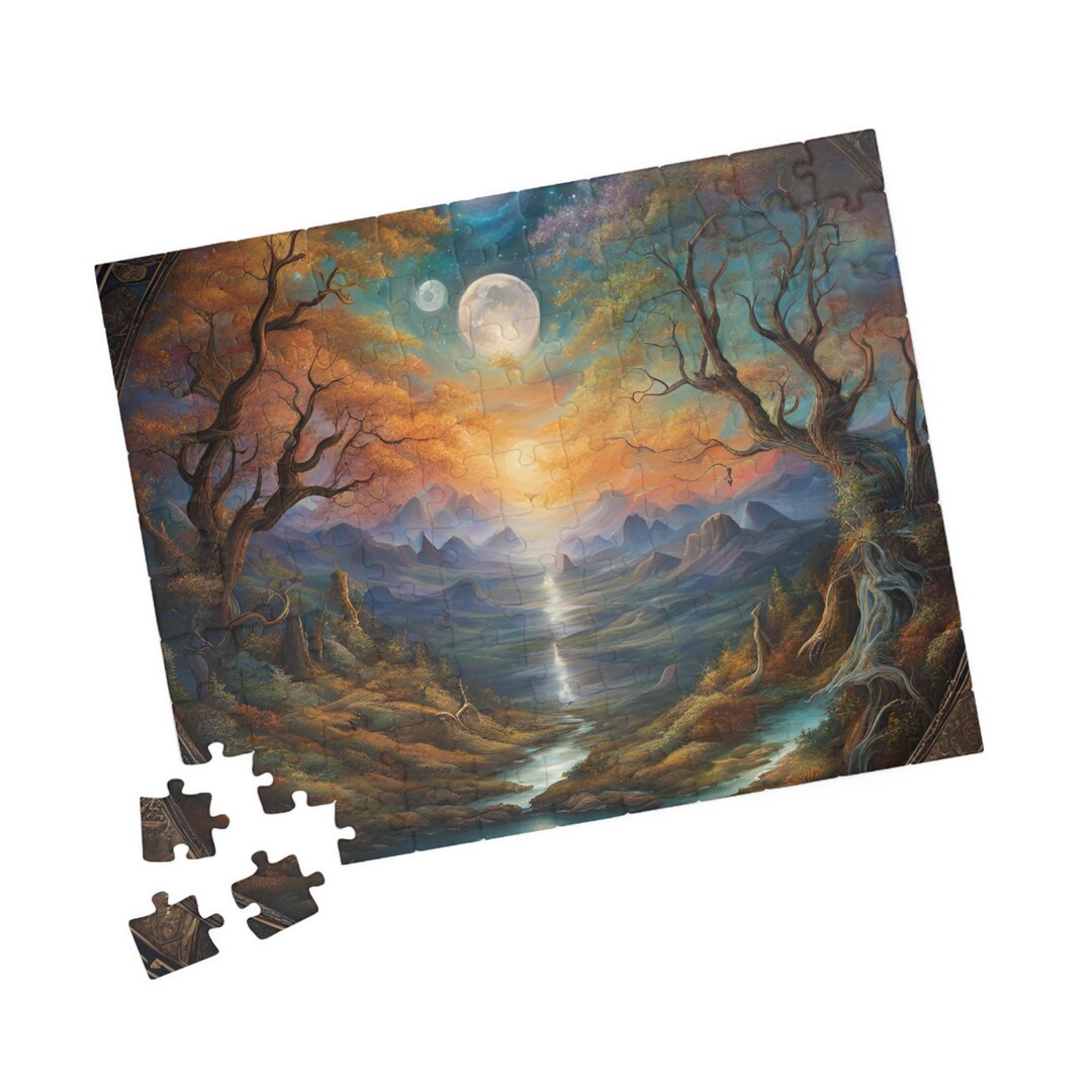 Secrets of the Hidden Realm Puzzle, 110/252/520/1014-piece Jigsaw ...