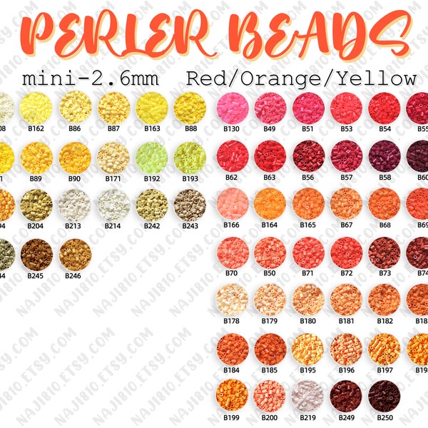 Hama Mini Beads - Etsy